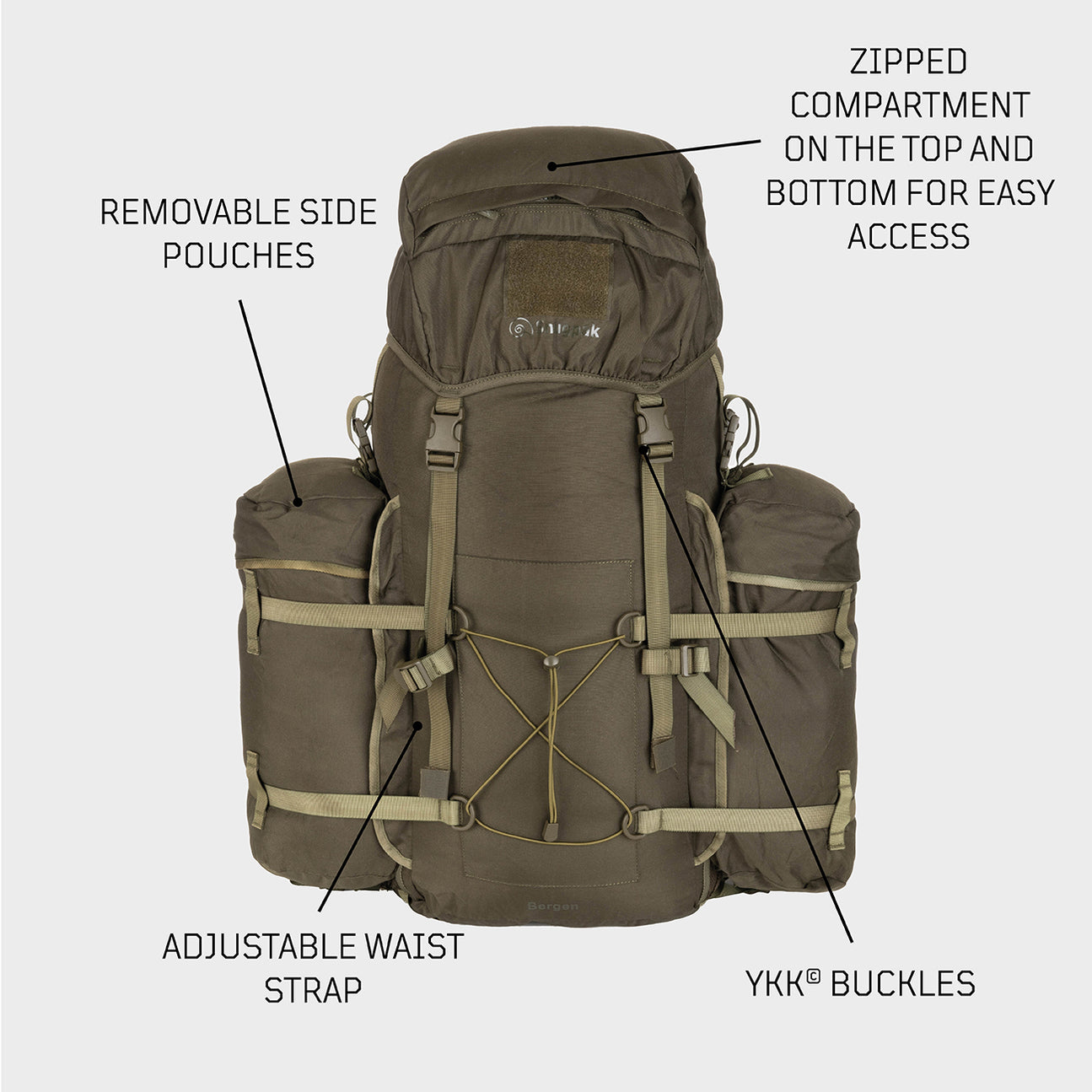 Bergen WGTE 100L Rucksack | Snugpak